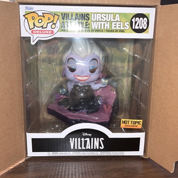 Funko | Toys | Funko Disney Villains Assemble Pop Deluxe Ursula With ...